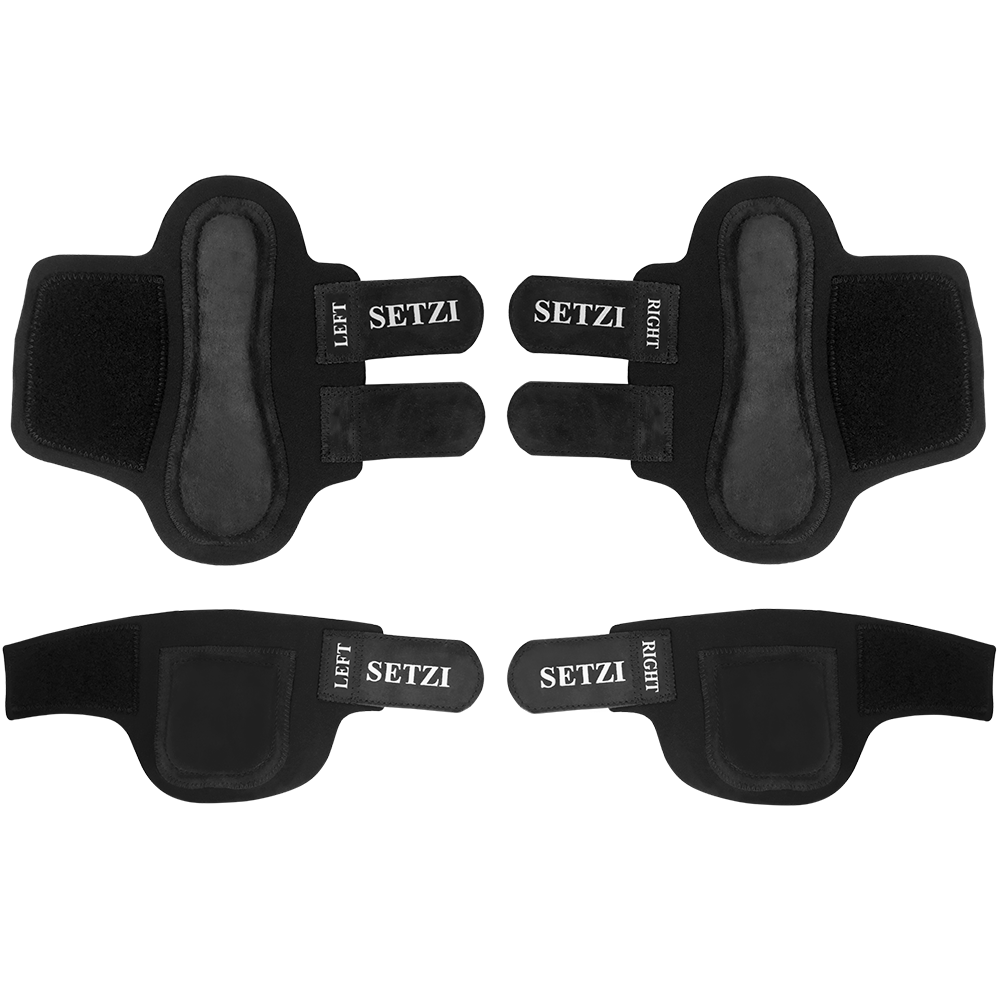 Protective boots kit - front and hind legs