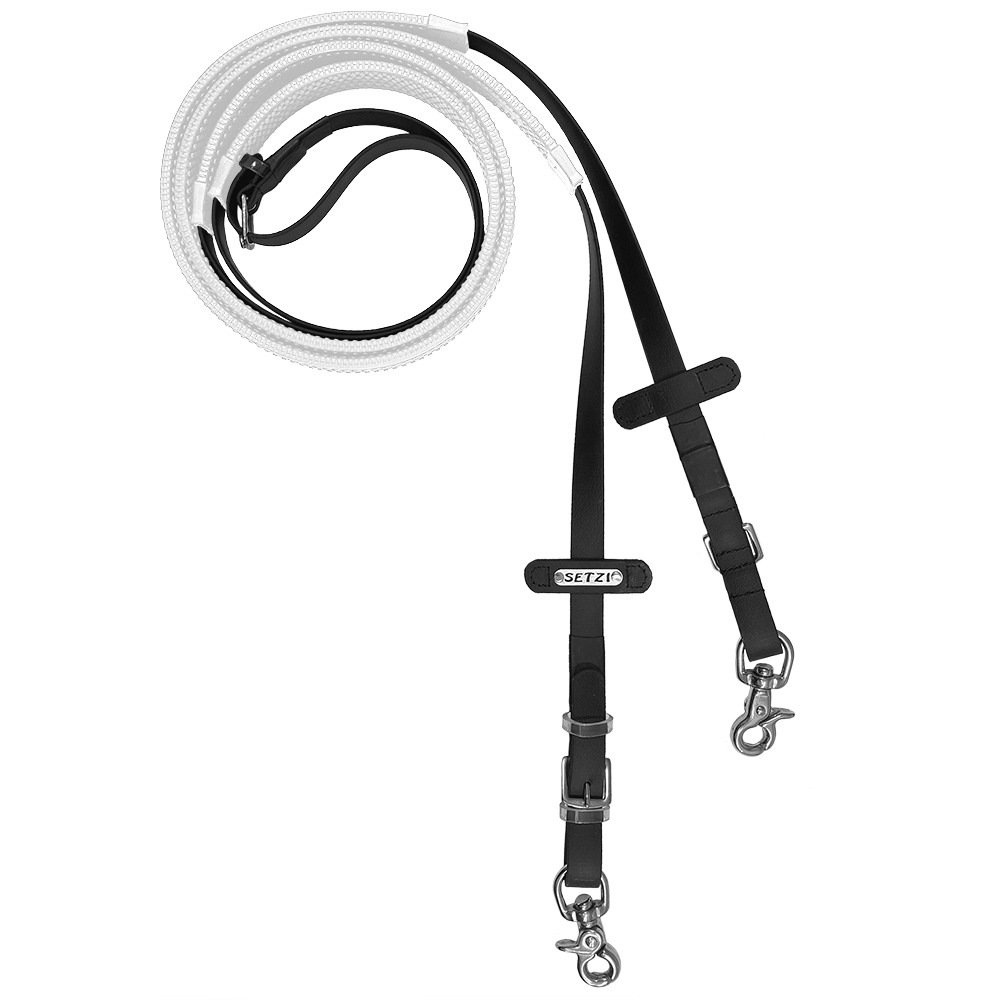 Reins Large White Rubber Beta